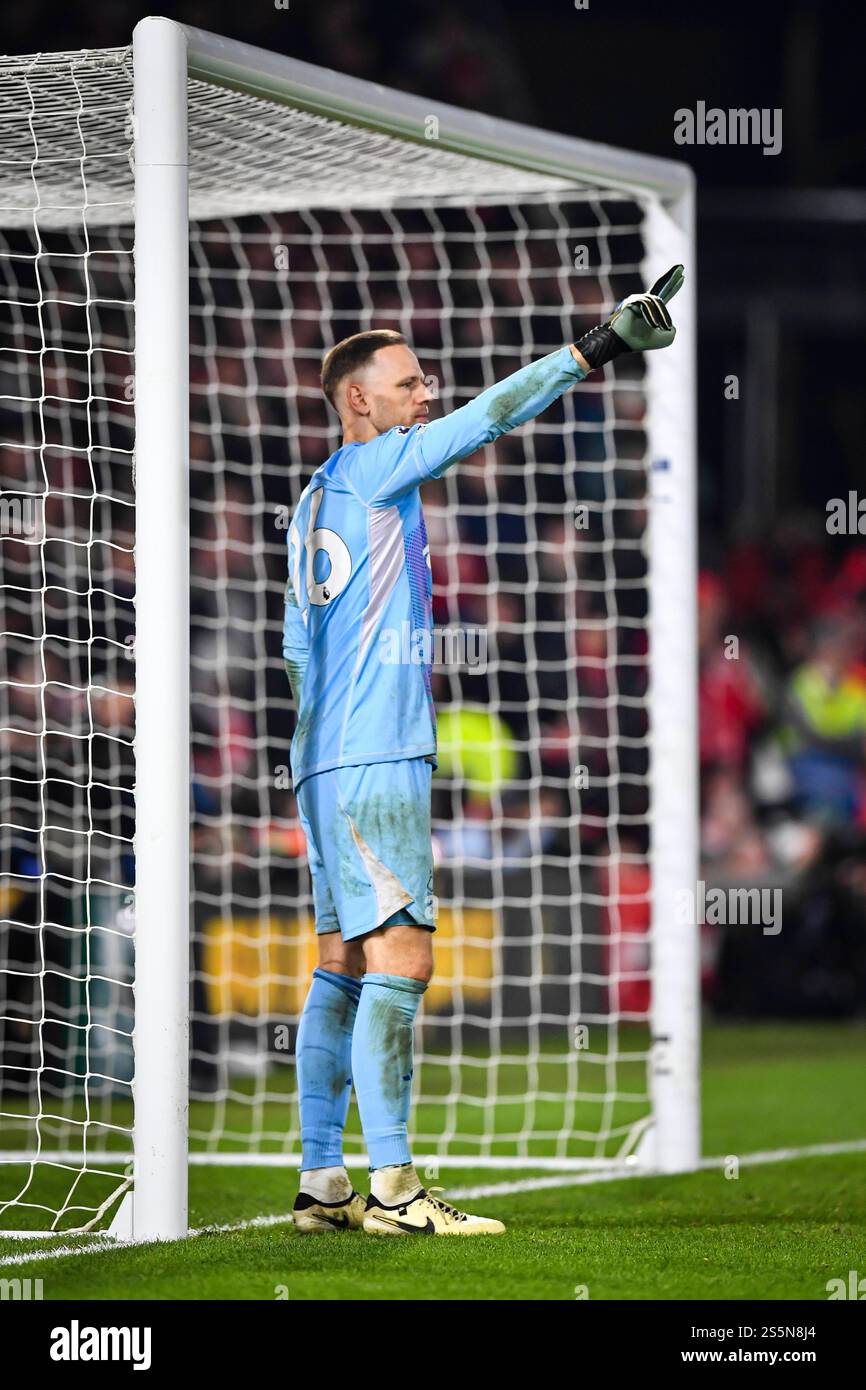 The City Ground, Nottingham, UK. 14th Jan, 2025. Premier League ...