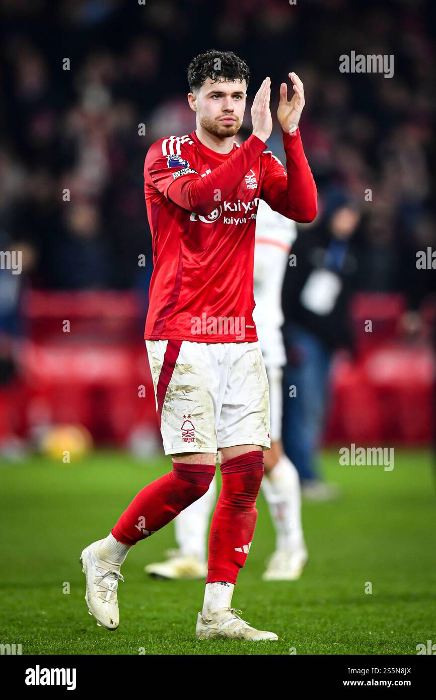 The City Ground, Nottingham, UK. 14th Jan, 2025. Premier League ...