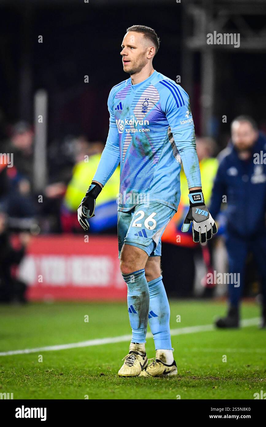 The City Ground, Nottingham, UK. 14th Jan, 2025. Premier League ...