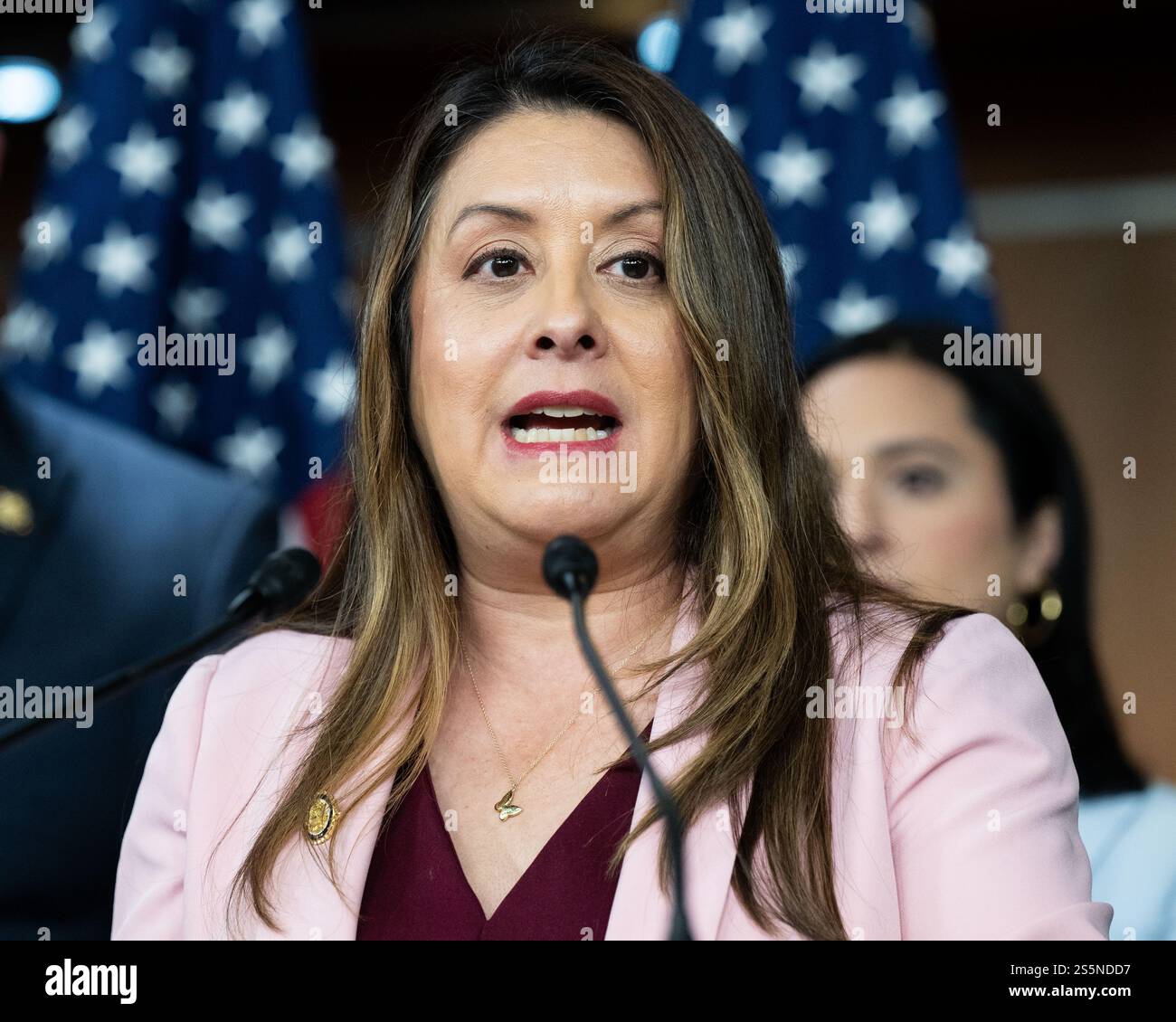 Washington, United States. 14th Jan, 2025. U.S. Representative Luz ...