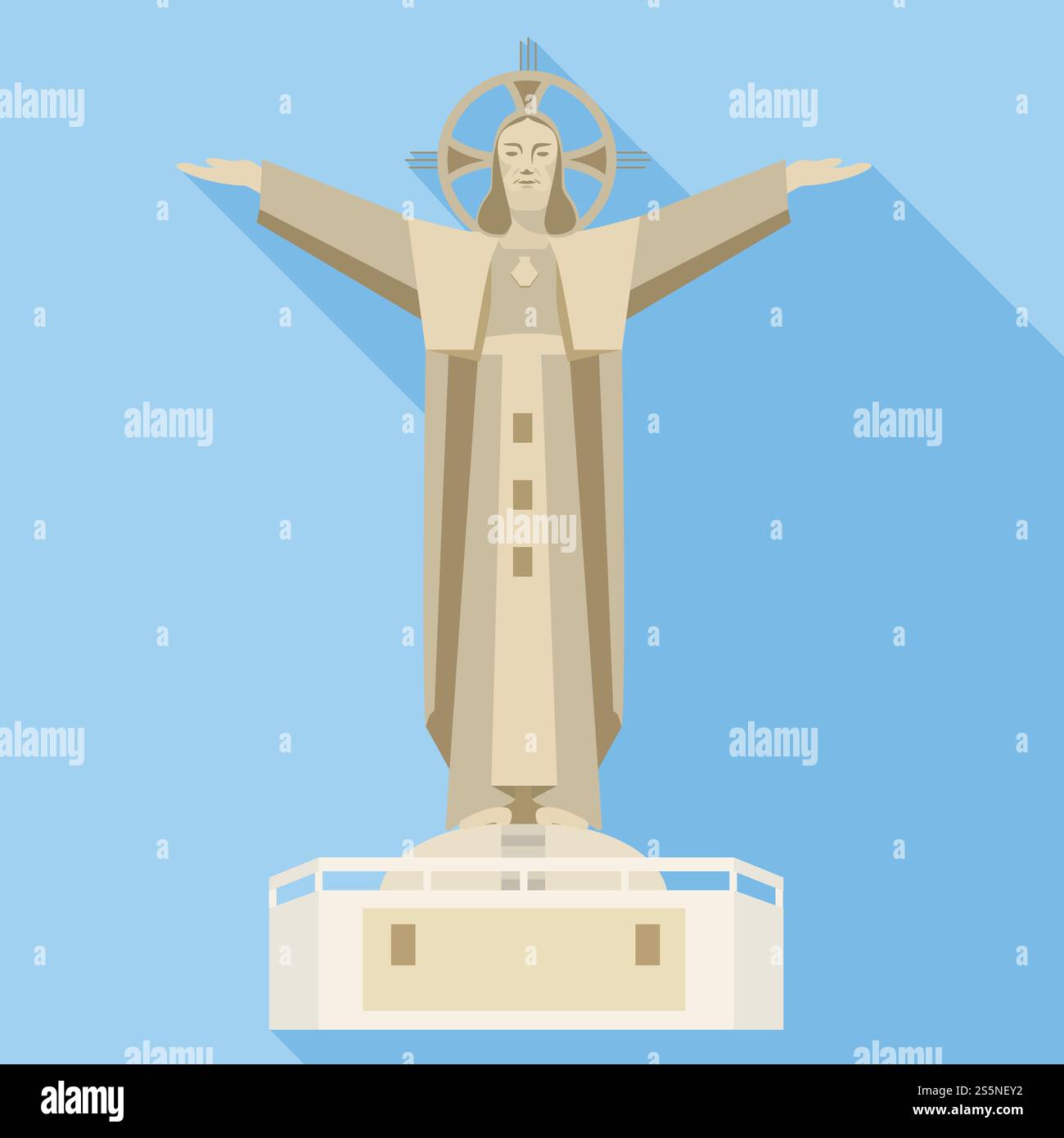 Vietnam statue icon. Flat illustration of Vietnam statue vector icon ...