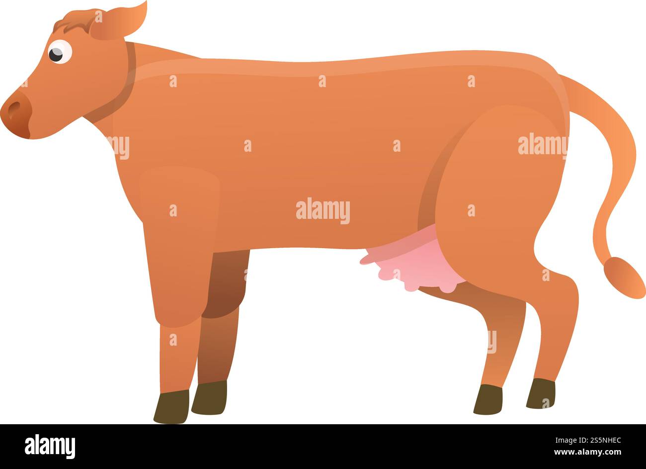 Small bull icon. Cartoon of small bull vector icon for web design ...