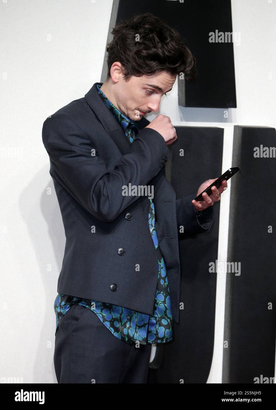 London, UK. 14th Jan, 2025. Timothée Chalamet attends the UK Premiere ...