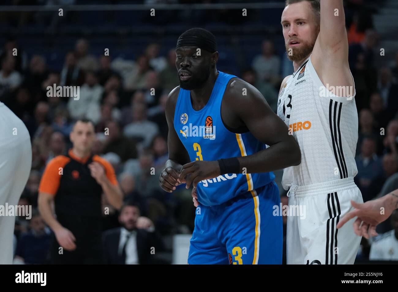 Madrid, Spain. 14th Jan, 2025. Marial Shayok of Maccabi Tel Aviv during the Turkish Airlines ...