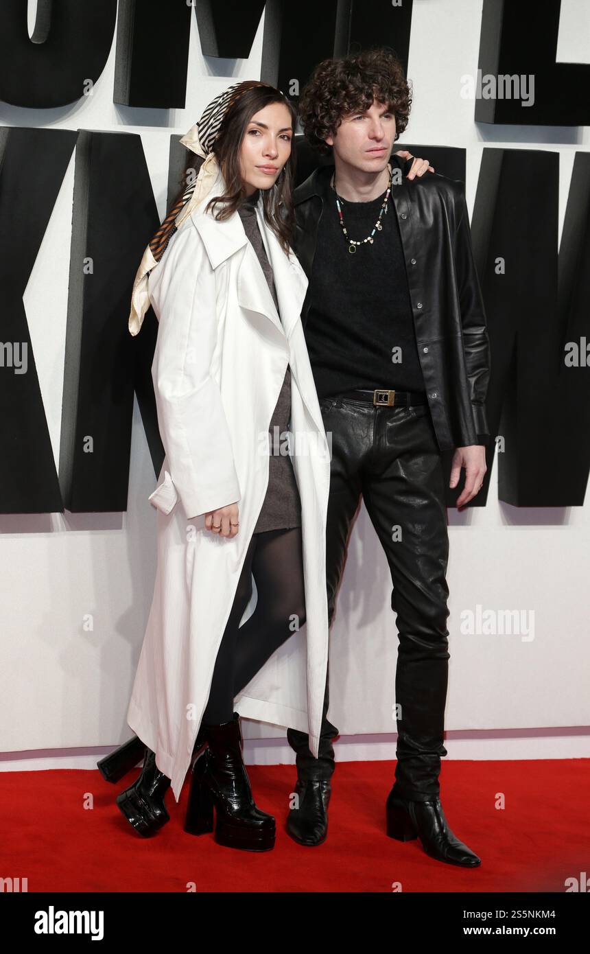 London, UK. 14th Jan, 2025. Ellie Rose Pritchard and Luke Pritchard ...