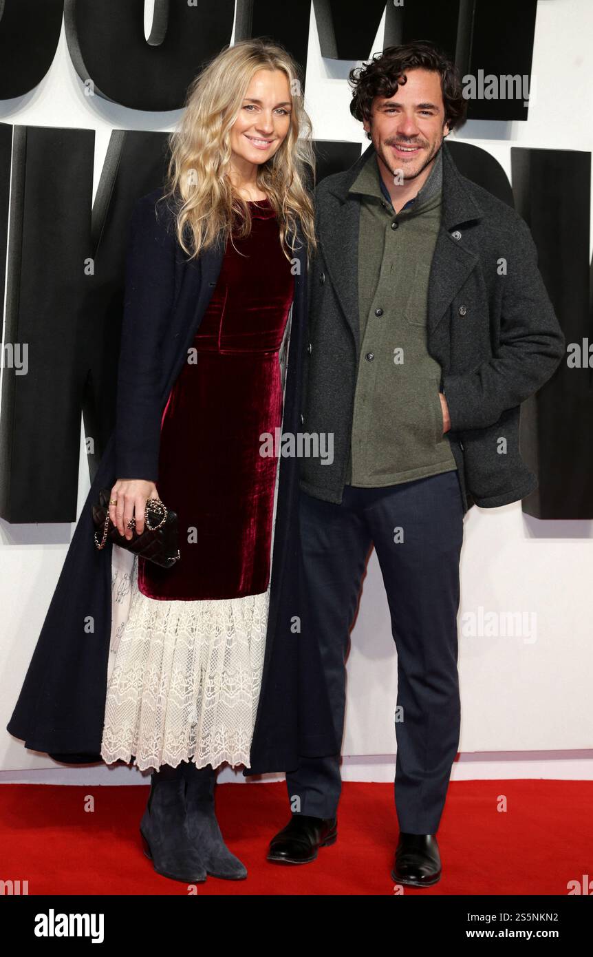 London, UK. 14th Jan, 2025. Jemma Savoretti and Jack Savoretti attend ...