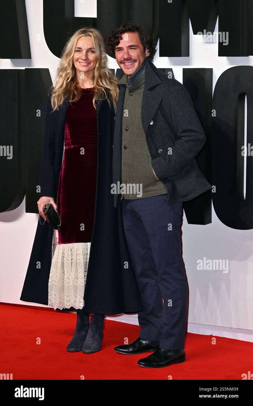 London, UK - 14th January 2025 Jemma Powell and Jack Savoretti at A ...