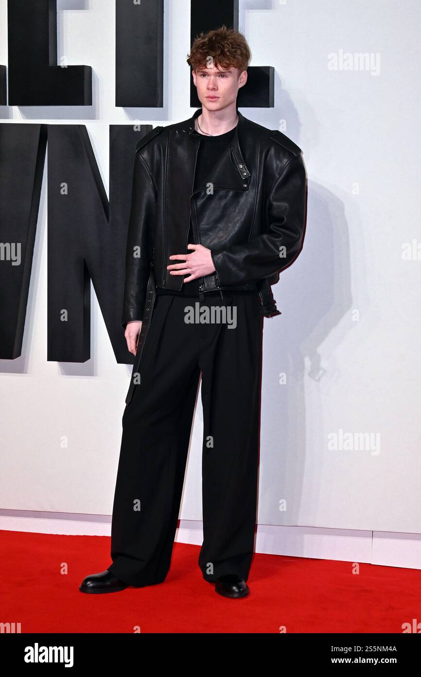 London, UK. 14th Jan, 2025. Louis Powell at A Complete Unknown UK ...