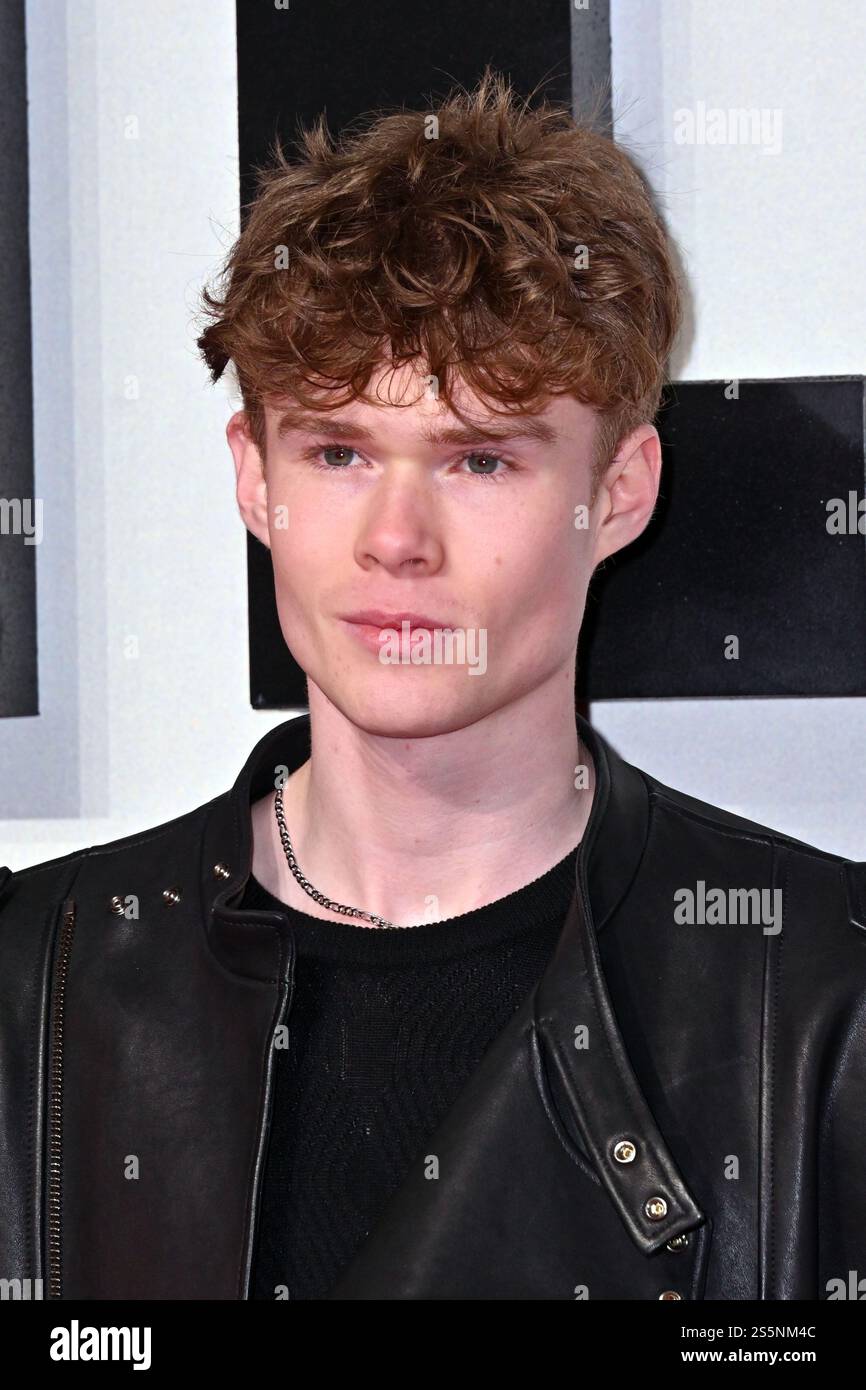 London, UK. 14th Jan, 2025. Louis Powell at A Complete Unknown UK ...