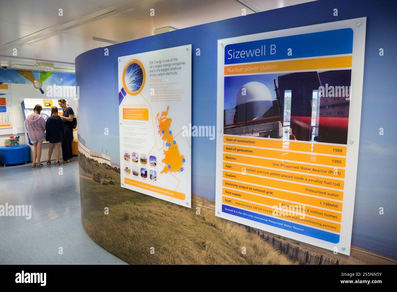 Visitor Centre with visiting family / kids / child / children / kids on ...