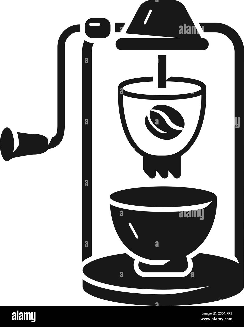 Electric coffee grinder icon. Simple illustration of electric coffee ...