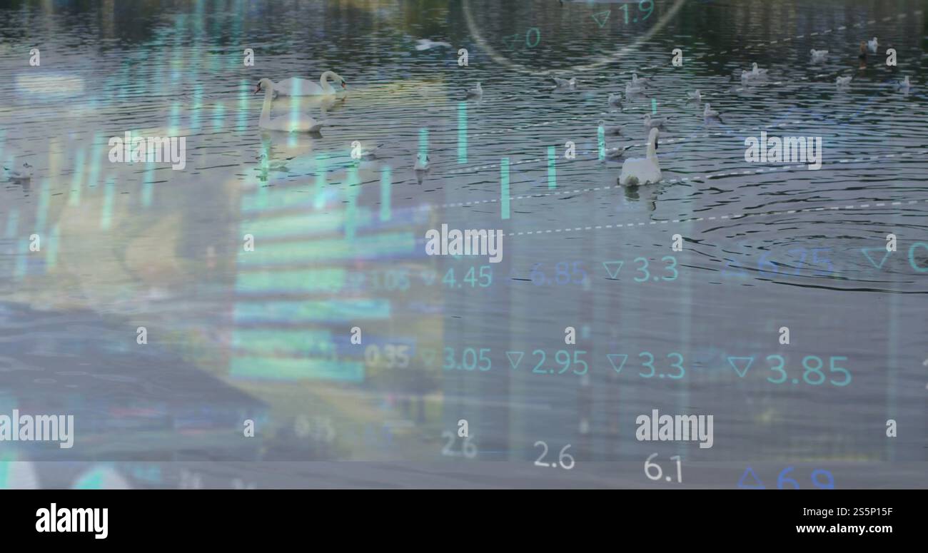 Diagrams trading on stock market hi-res stock photography and images ...