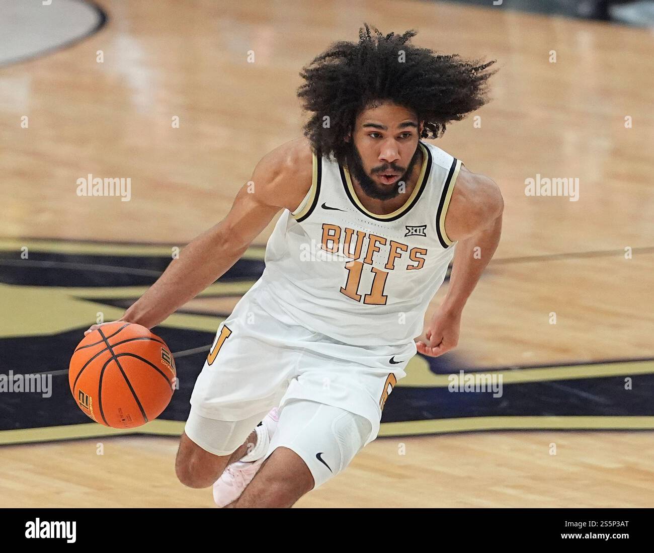Colorado guard Javon Ruffin (11) in the second half of an NCAA college ...