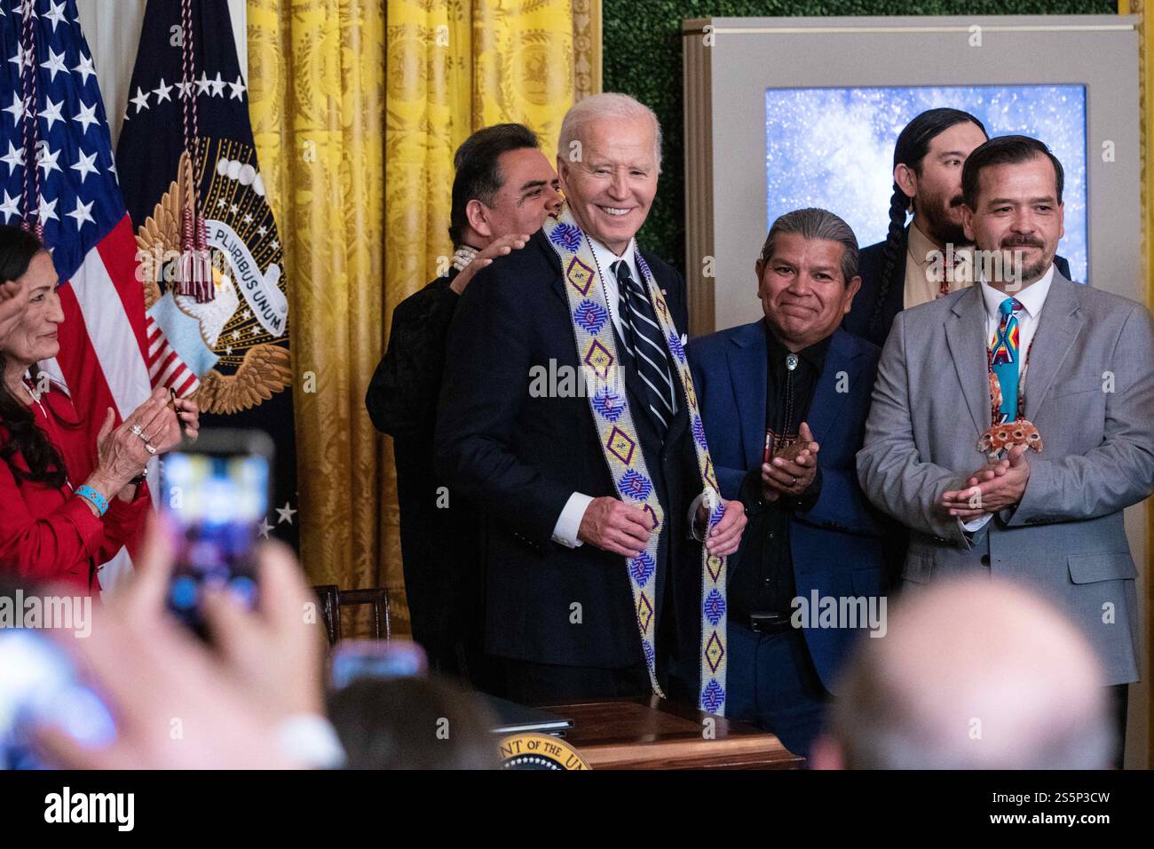 Washington, United States. 14th Jan, 2025. President Joe Biden is ...