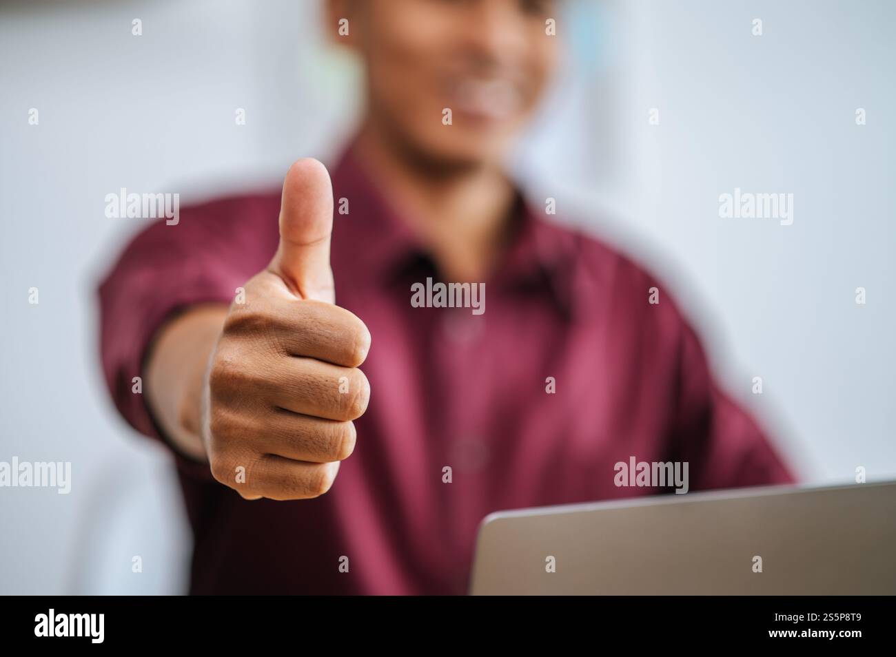 Working man smile hi-res stock photography and images - Alamy