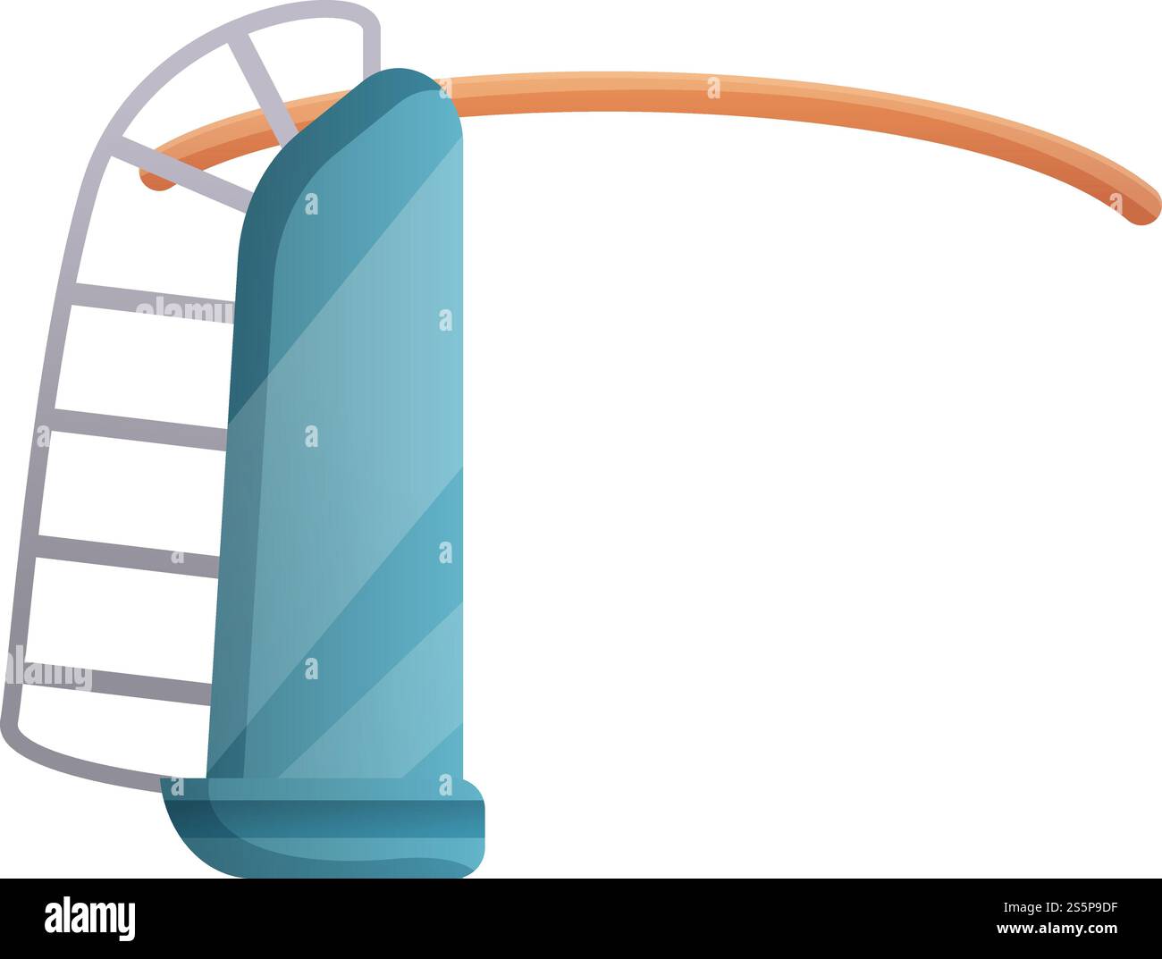 Platform diving board icon. Cartoon of platform diving board vector ...