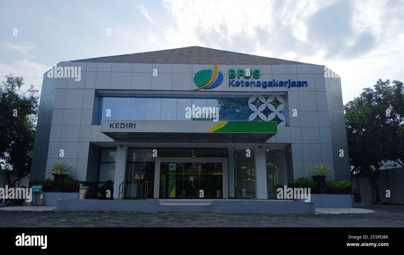 Healthcare BPJS office (Kantor BPJS Ketenagakerjaan) in the morning ...