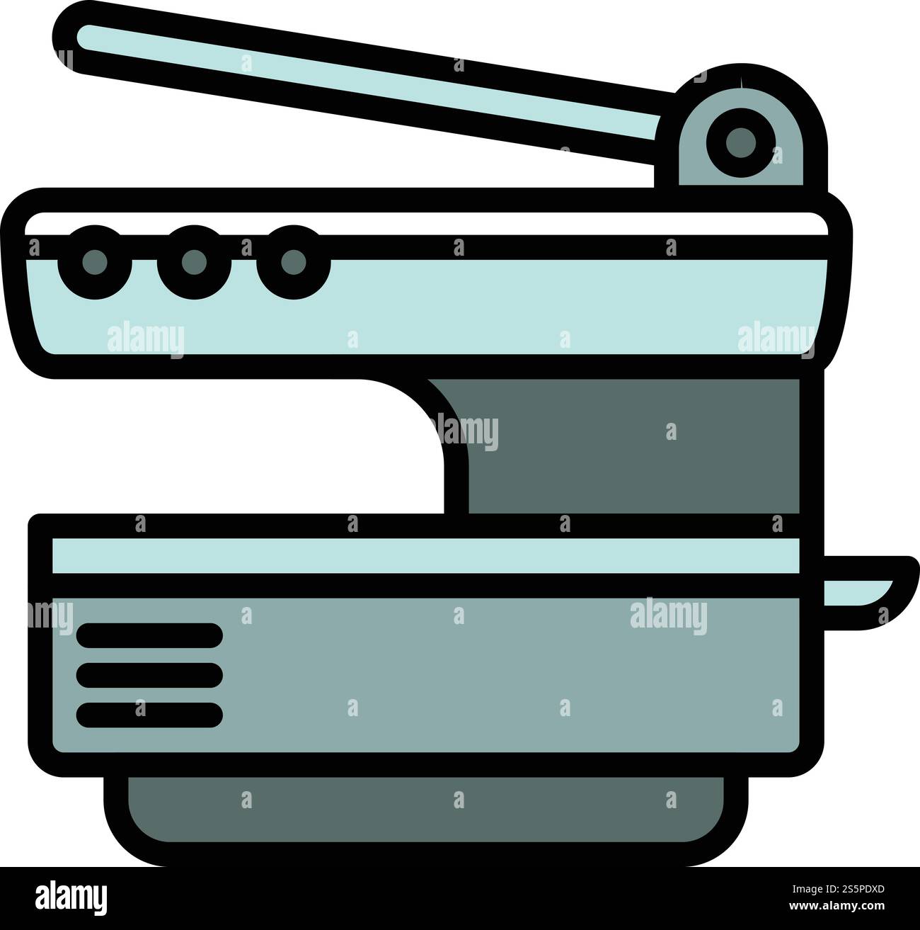 Multifunction printer icon. Outline multifunction printer vector icon ...