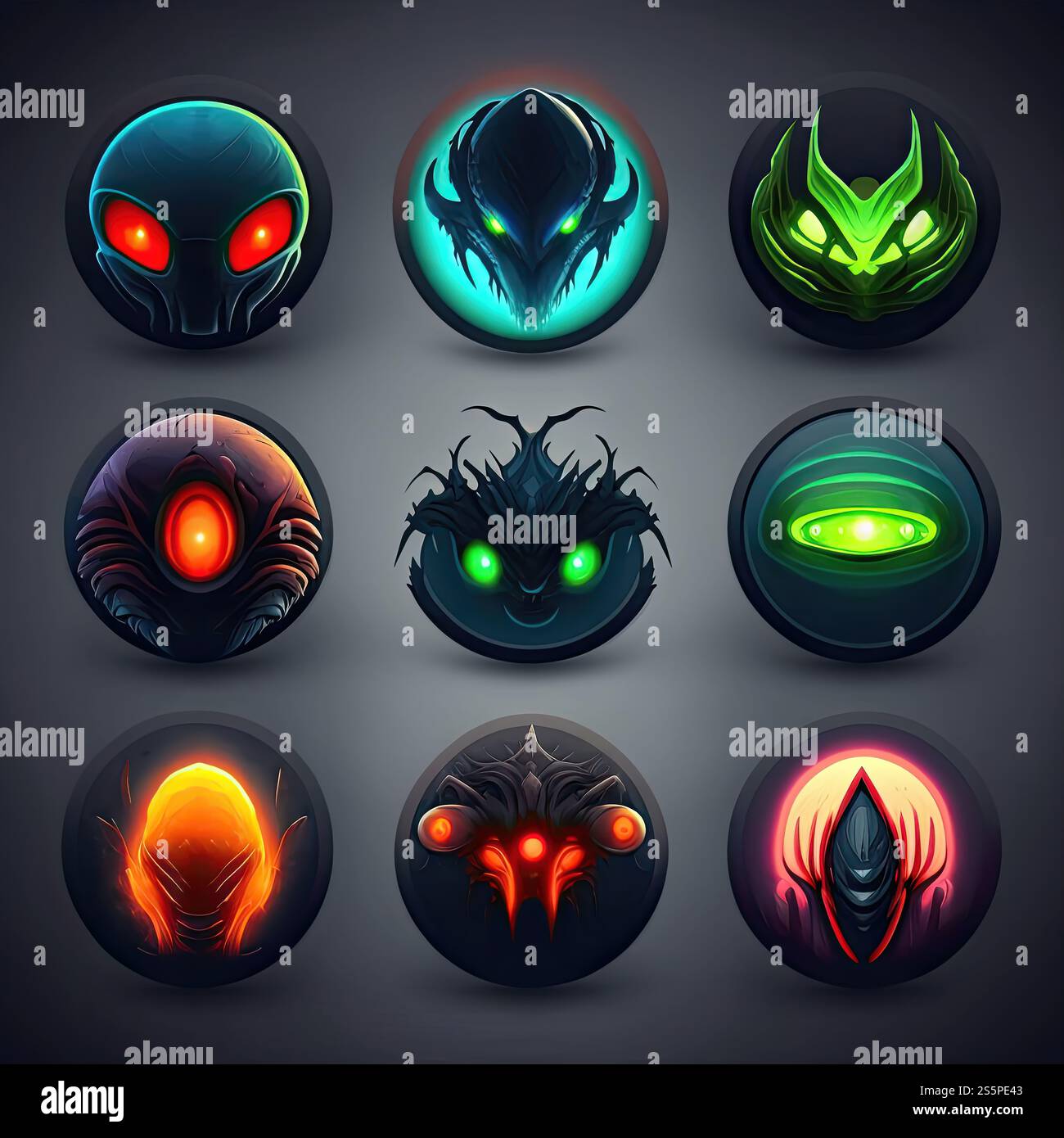 character alien space avatar ai generated. universe extraterrestrial ...