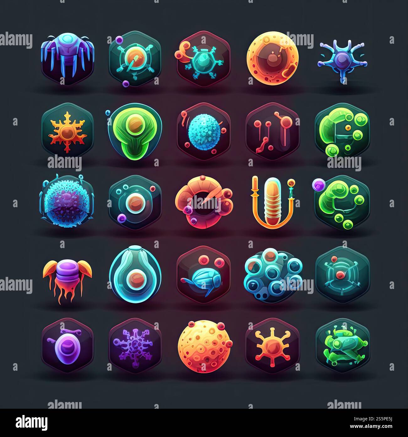 microbiology virus bacteria ai generated. cell bacterium, science ...