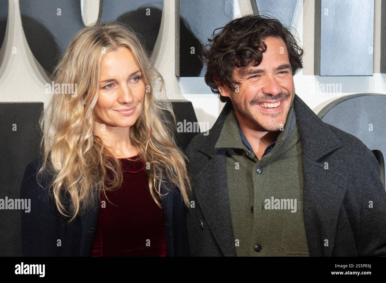 London, UK. 14 Jan, 2025. Pictured: Jack Savoretti and partner Jemma ...