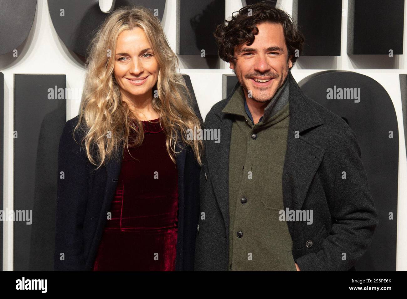 London, UK. 14 Jan, 2025. Pictured: Jack Savoretti and partner Jemma ...
