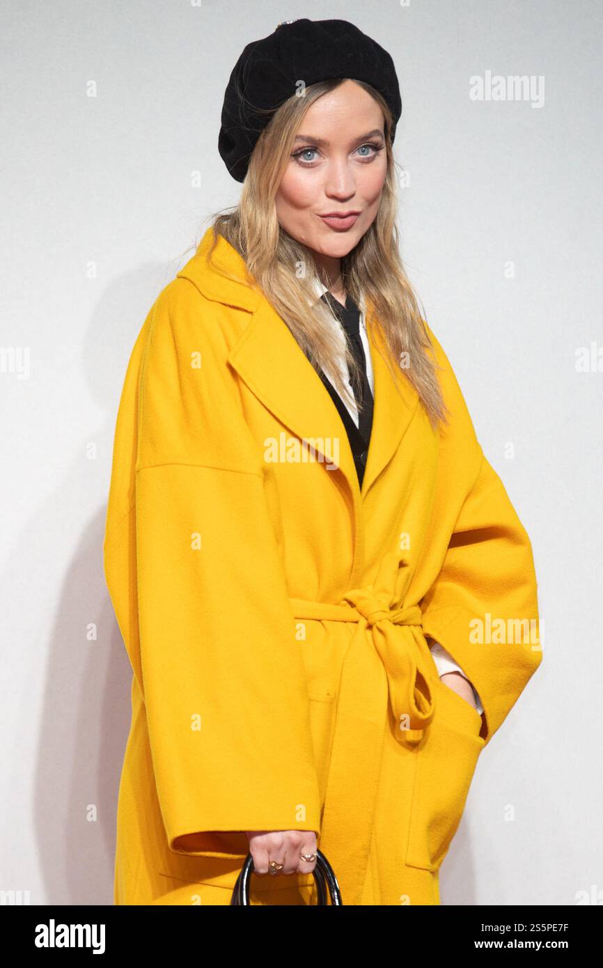 London, UK. 14 Jan, 2025. Pictured: Laura Whitmore (wearing Loewe and a ...