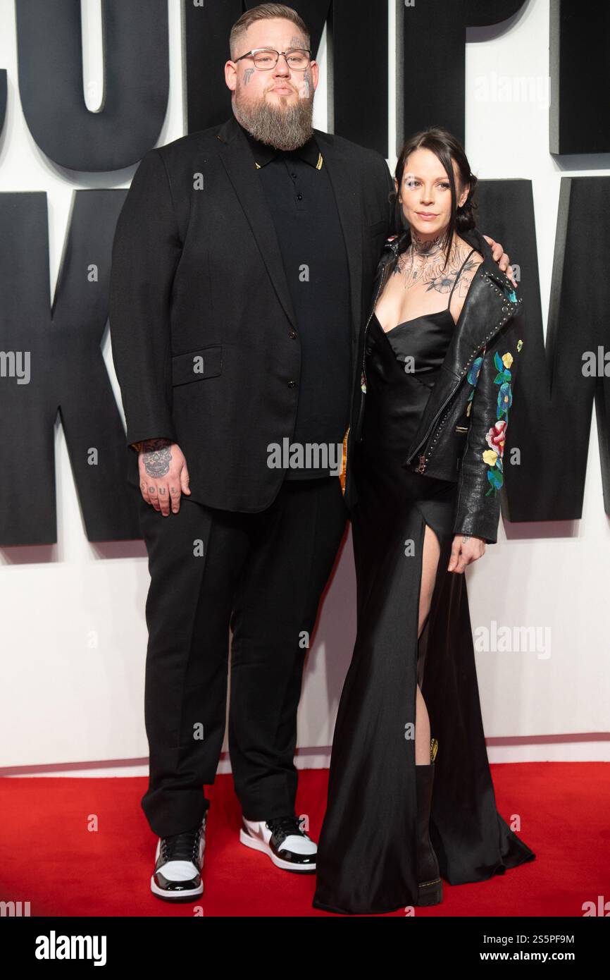 London, UK. 14 Jan, 2025. Pictured: Rag'n'Bone Man aka Rory Graham and ...