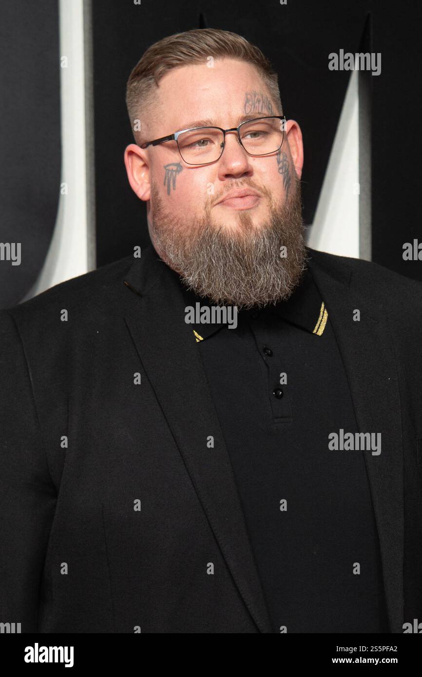London, UK. 14 Jan, 2025. Pictured: Rag'n'Bone Man aka Rory Graham and ...