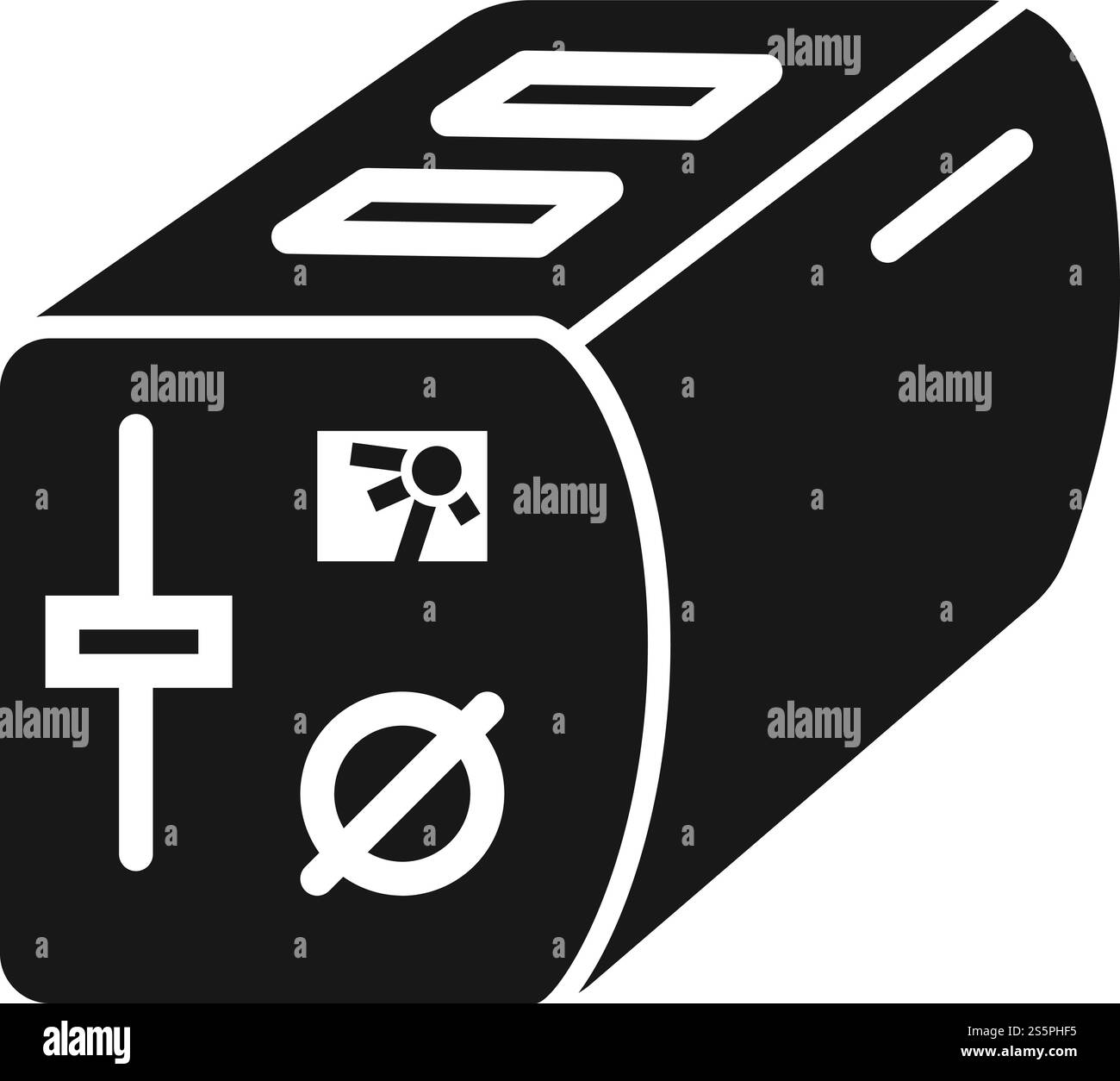 Bread toaster icon. Simple illustration of bread toaster vector icon ...