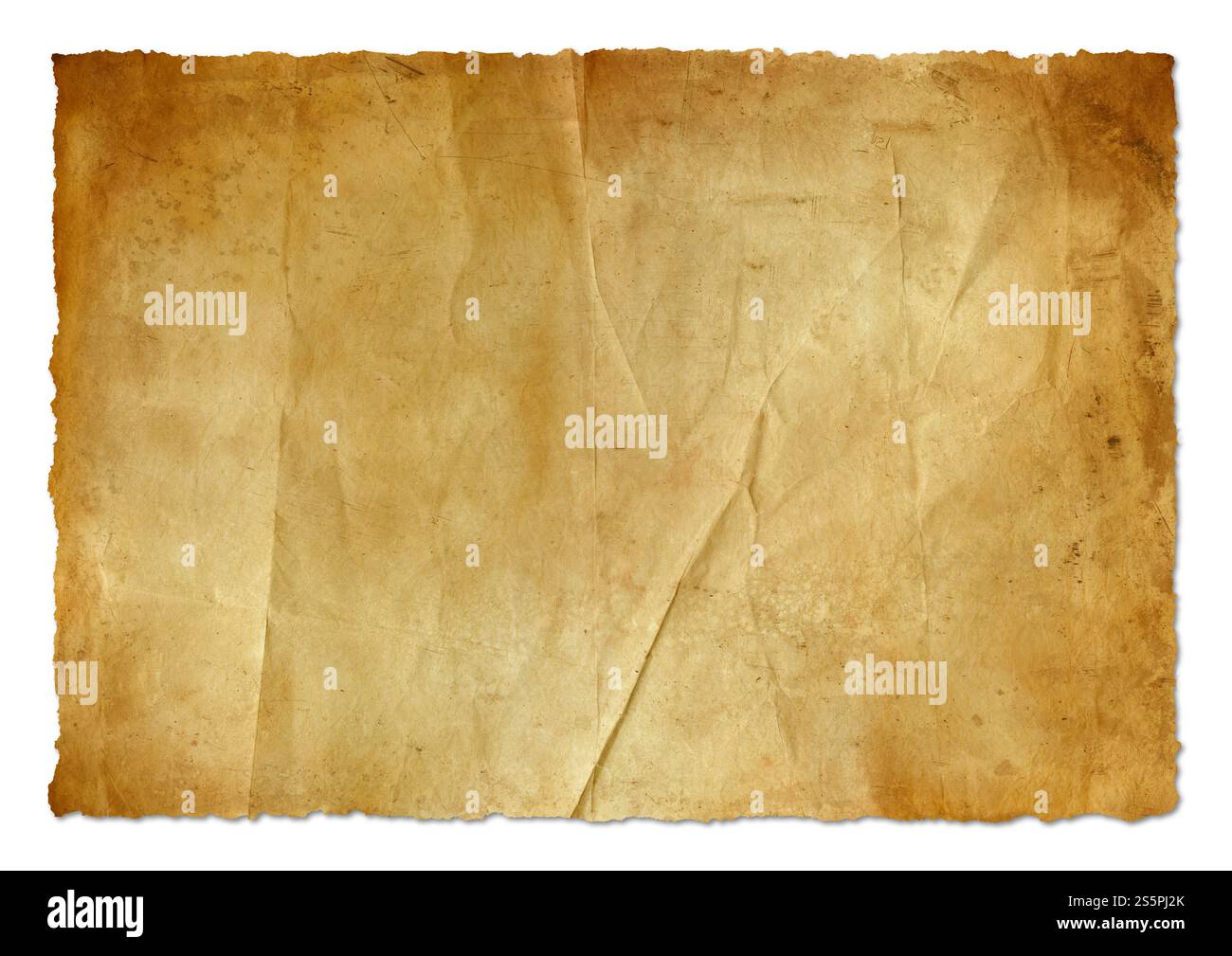 Old parchment paper texture background. Vintage wallpaper. Isolated on ...