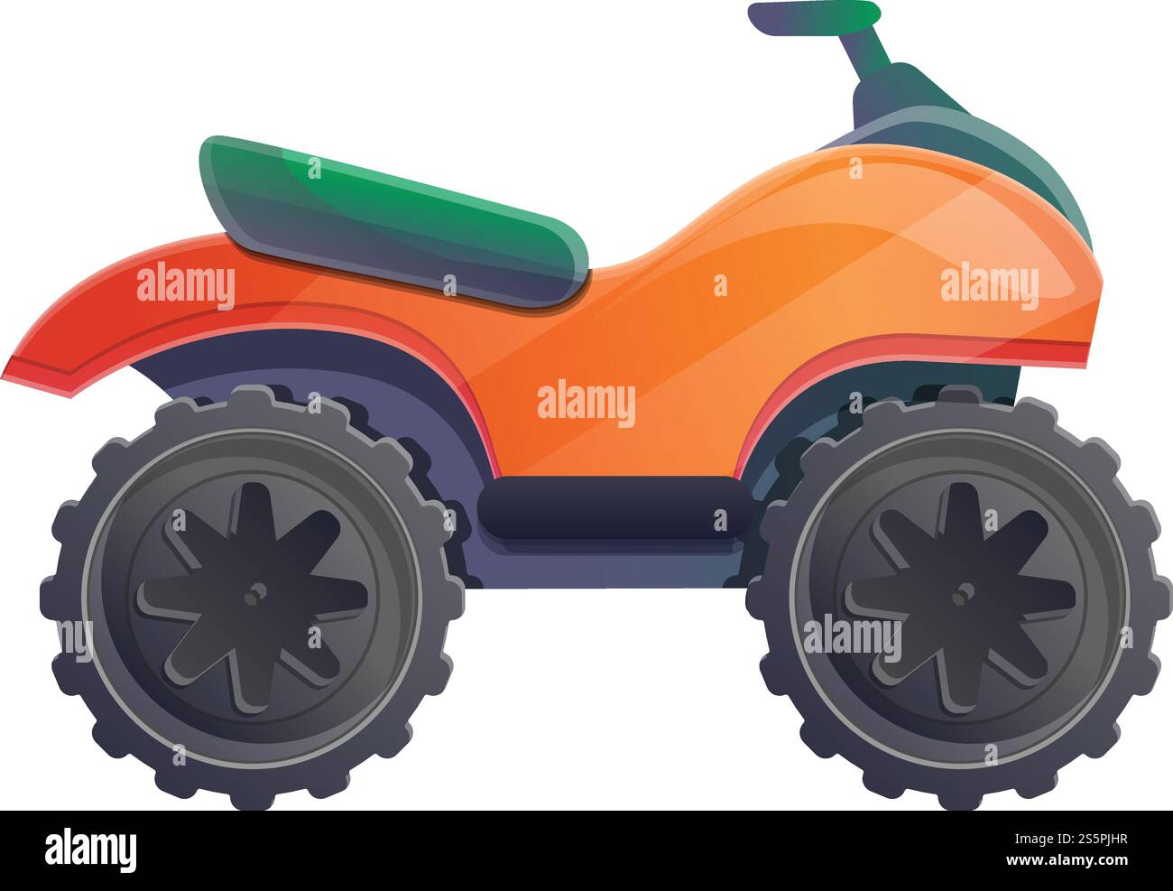 Cartoon Quad Bike