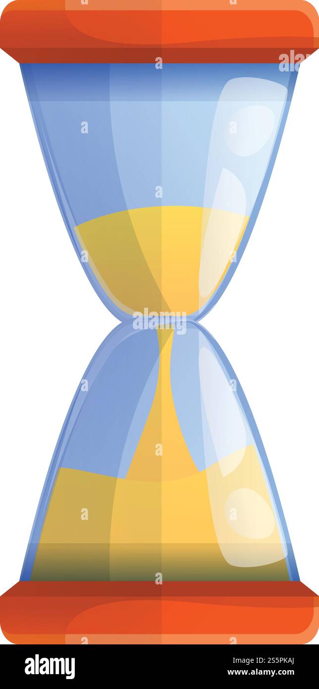 Hourglass icon. Cartoon of hourglass vector icon for web design ...