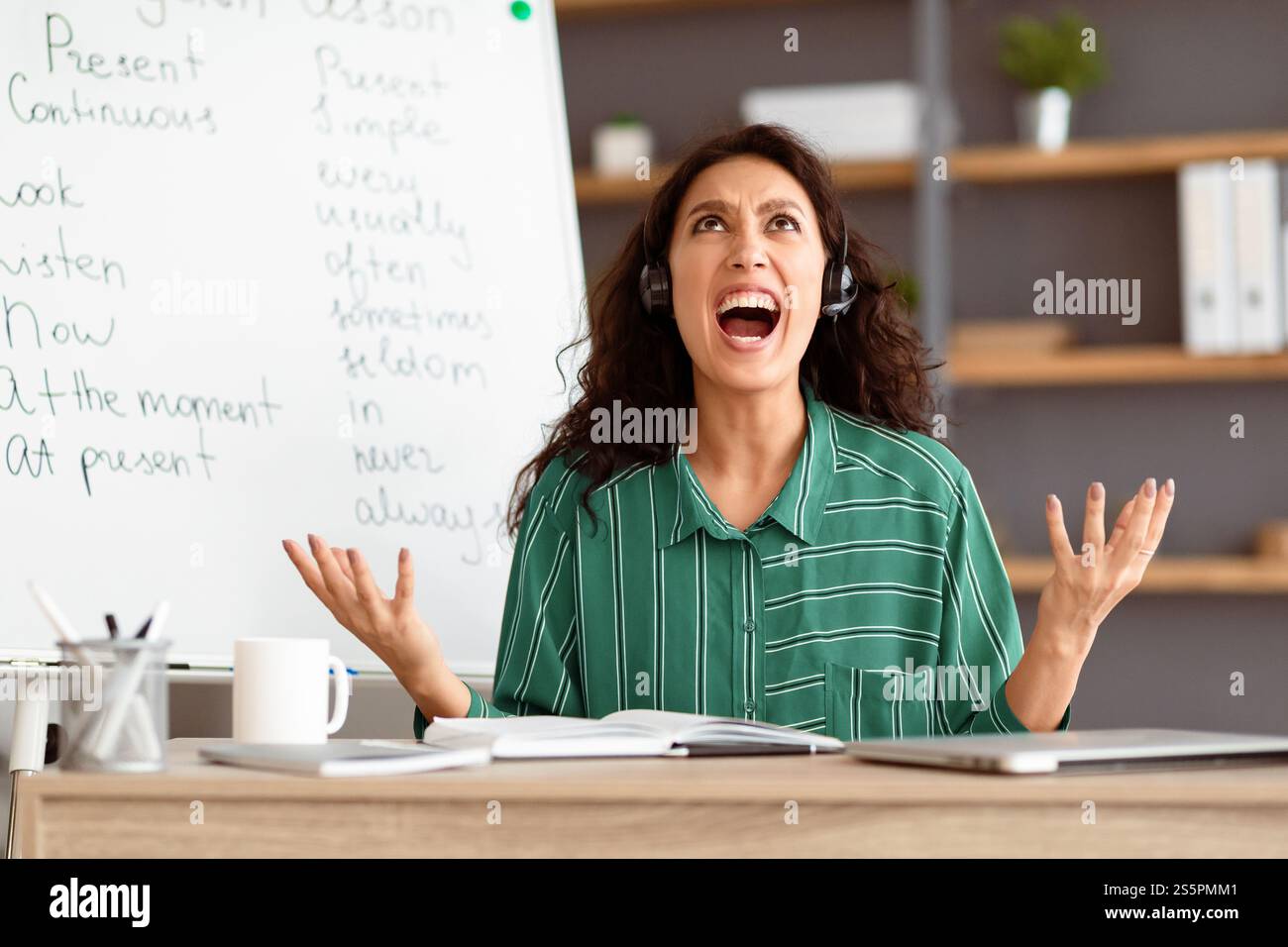 Bad language teacher hi-res stock photography and images - Alamy