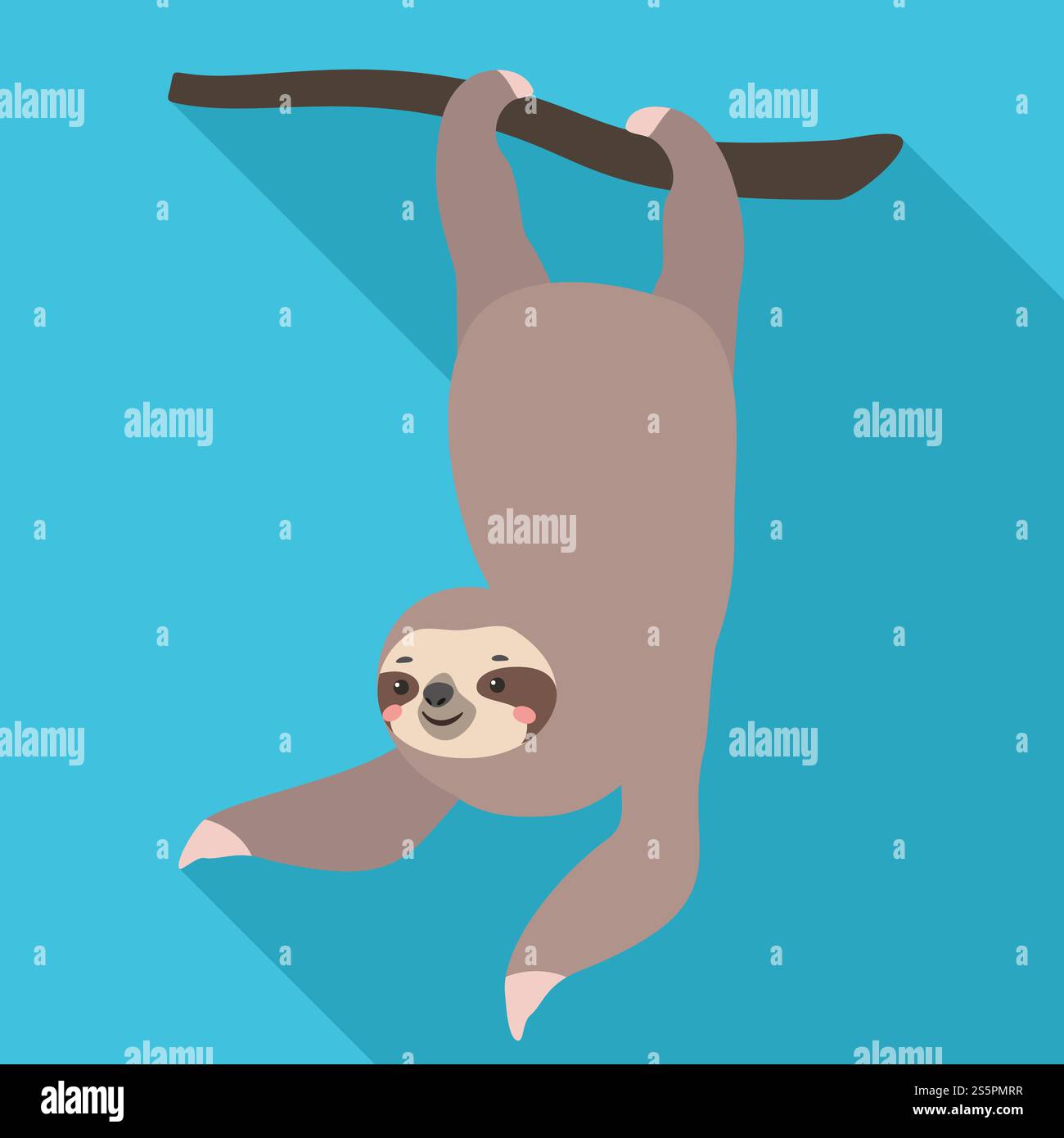 Sloth foot Stock Vector Images - Alamy