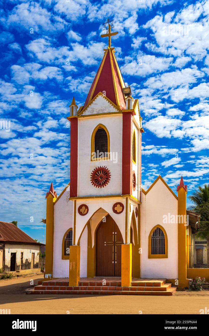 The iconic Church of Punta de Blanco in Sucre, Colombia, boasts a ...