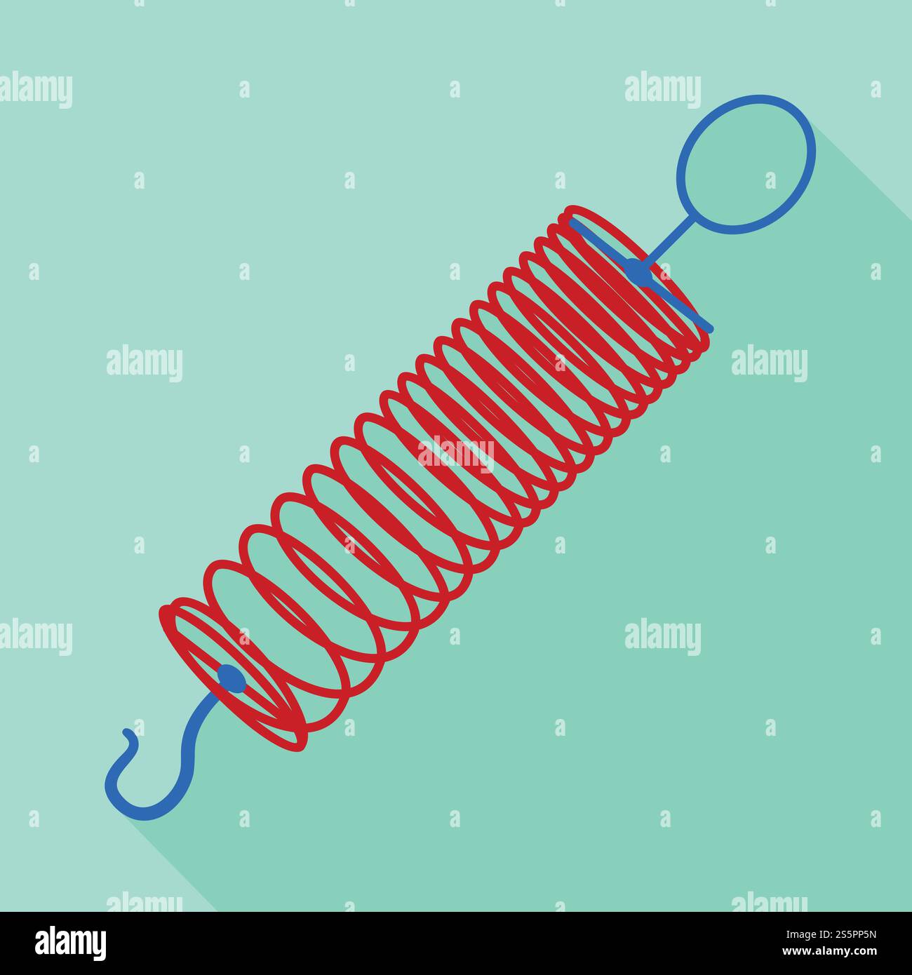 Weight coil icon. Flat illustration of weight coil vector icon for web ...