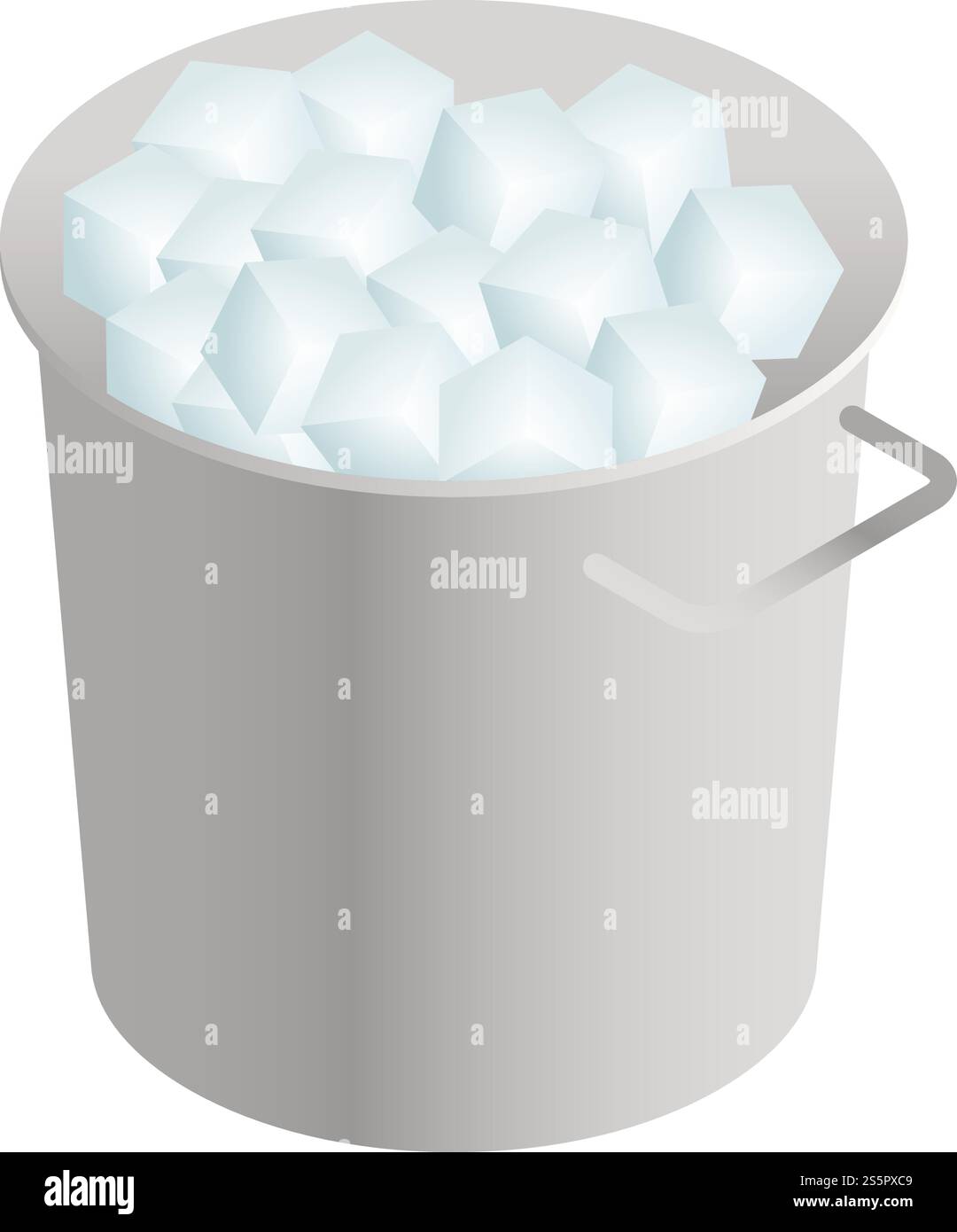 Ice box icon. Isometric of ice box vector icon for web design isolated ...