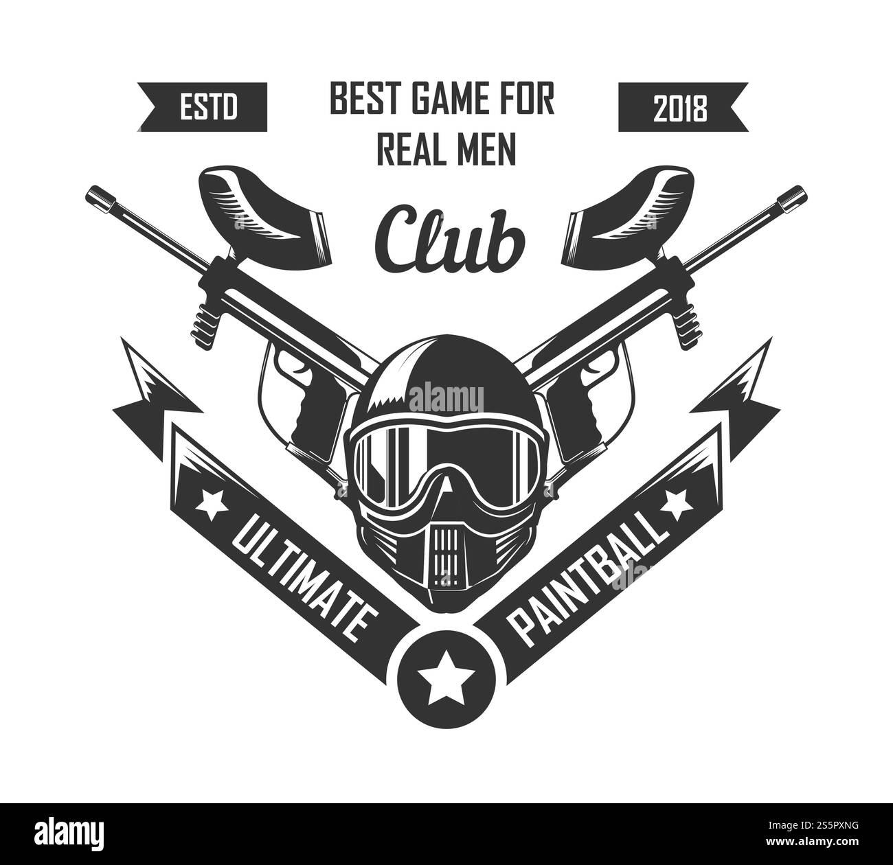 Crossed rifles badge hi-res stock photography and images - Alamy