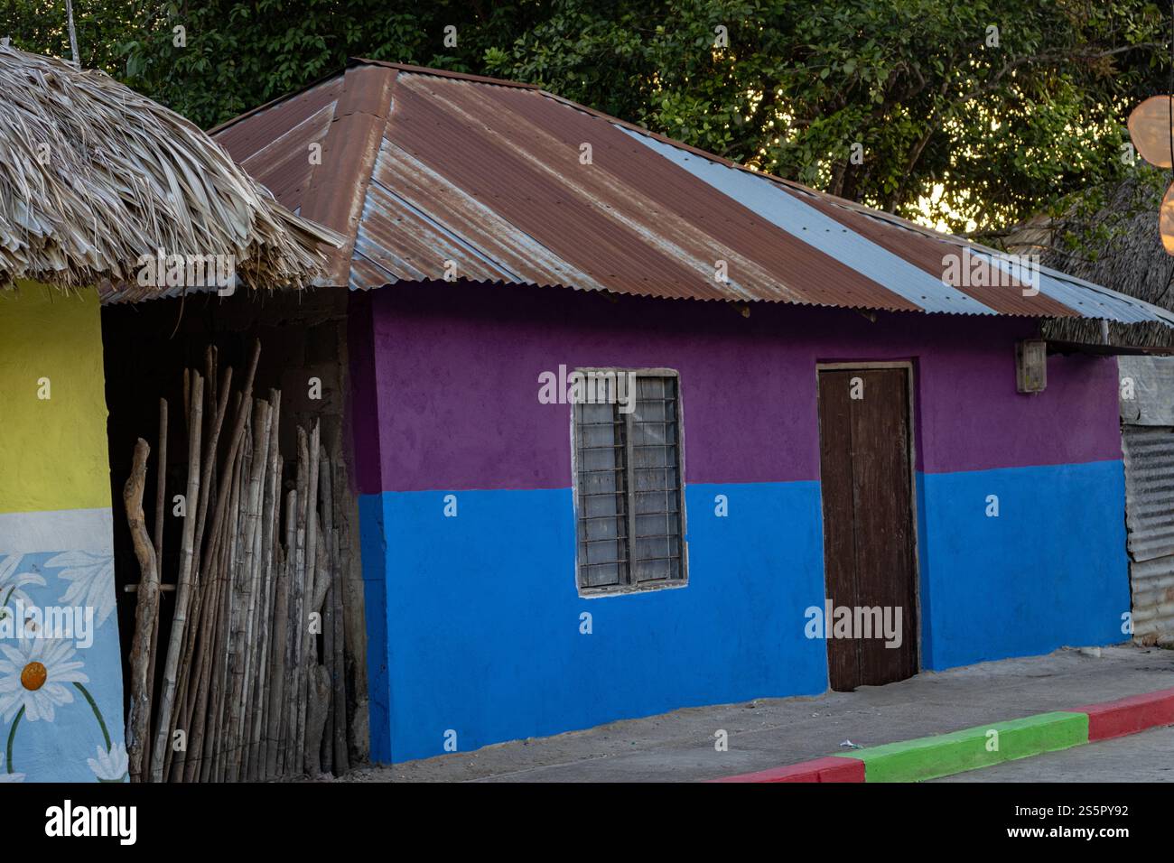 San Juan de Betulia, Sucre, Colombia 12 31 2024: A modest rural house ...