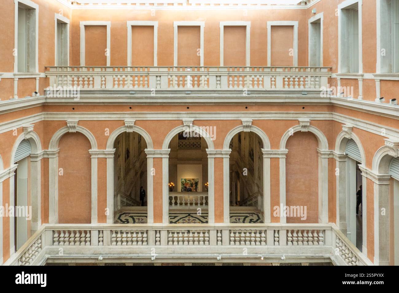 Interior of the Palazzo Grassi, Venice, Italy Stock Photo - Alamy