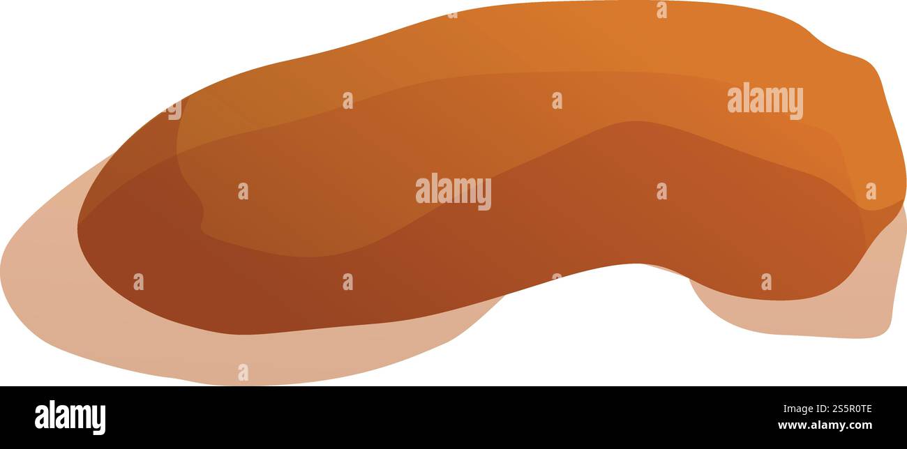 Dune stone icon. Cartoon of dune stone vector icon for web design ...