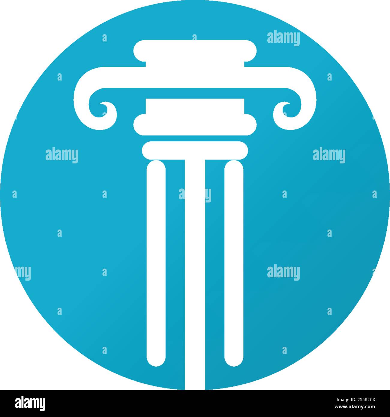 column Logo Template Stock Vector Image & Art - Alamy