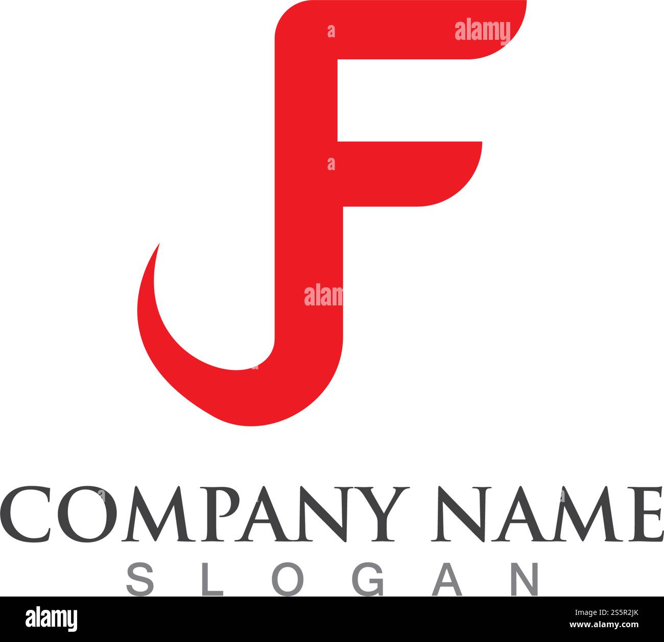 F logo vector Stock Vector Image & Art - Alamy