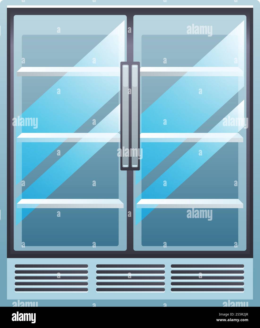 Drinks fridge icon. Cartoon of drinks fridge vector icon for web design ...
