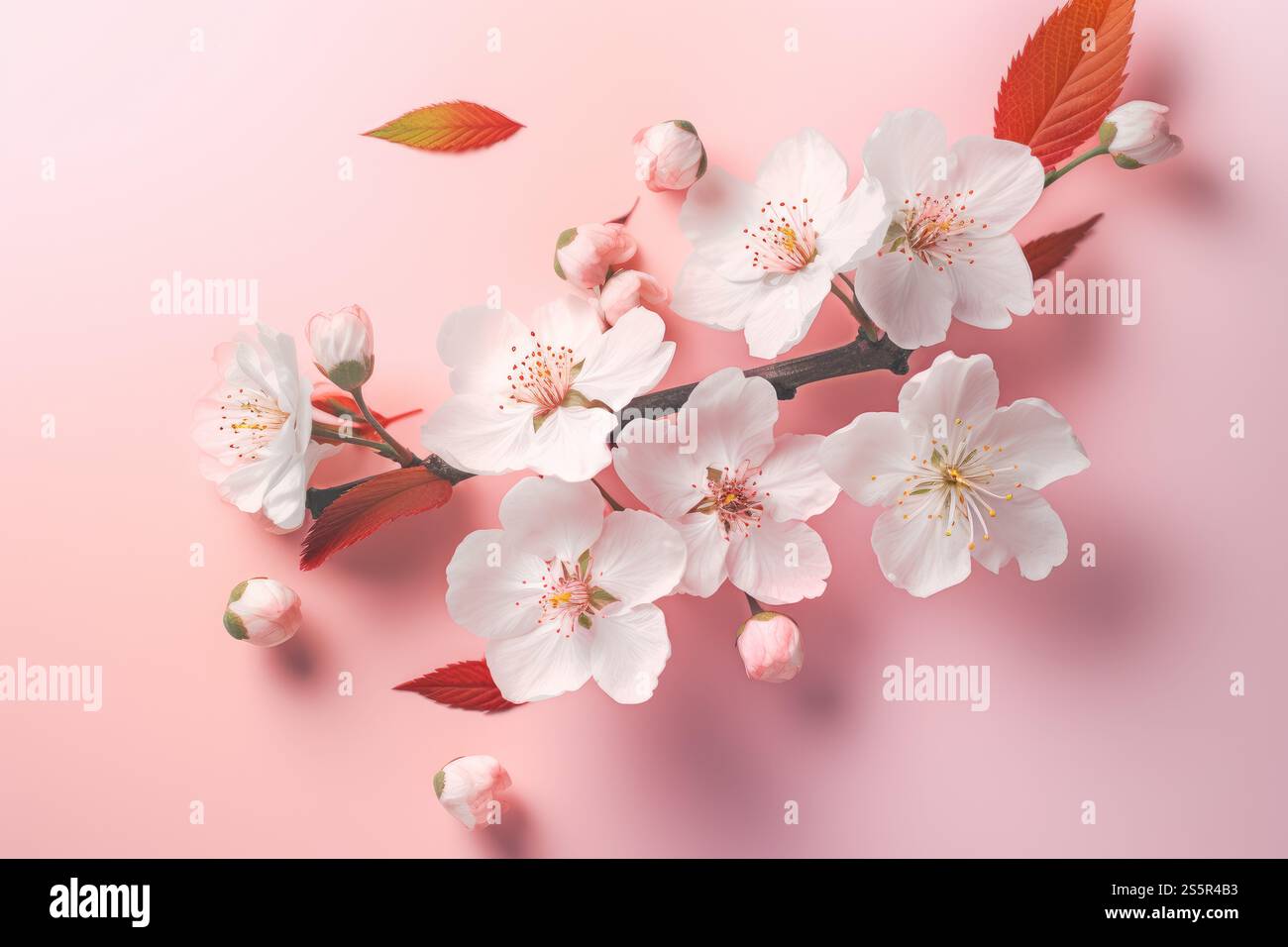 Spring sakura flowers season. April nature. Generate AI Stock Photo - Alamy