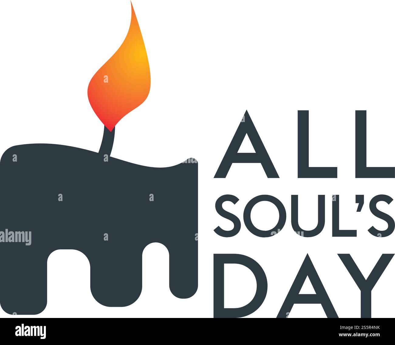 All souls day mass Stock Vector Images - Alamy