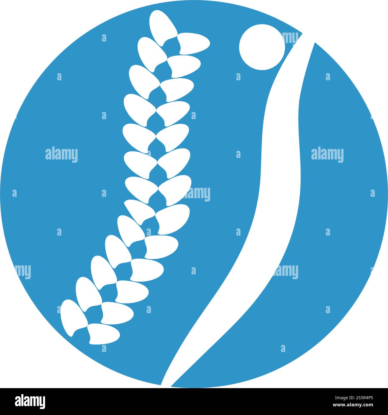 Spine logo diagnostics symbol design Stock Vector Image & Art - Alamy