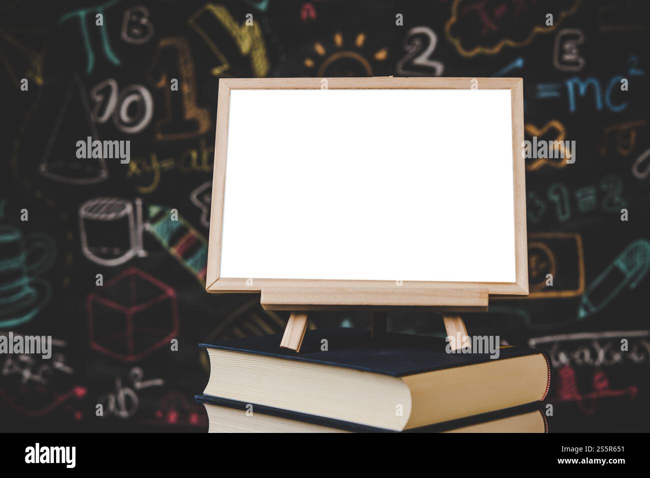 blank photo frame in the classroom Stock Photo - Alamy