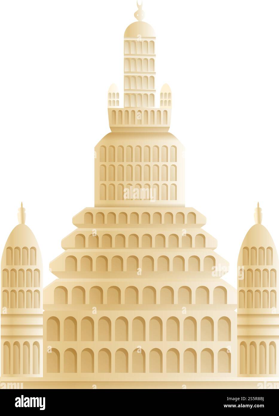 Wat Arun temple icon. Cartoon of Wat Arun temple vector icon for web ...